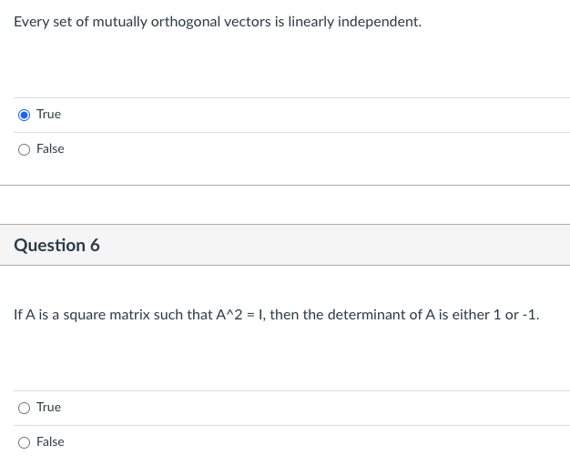 Solved Every set of mutually orthogonal vectors is linearly | Chegg.com