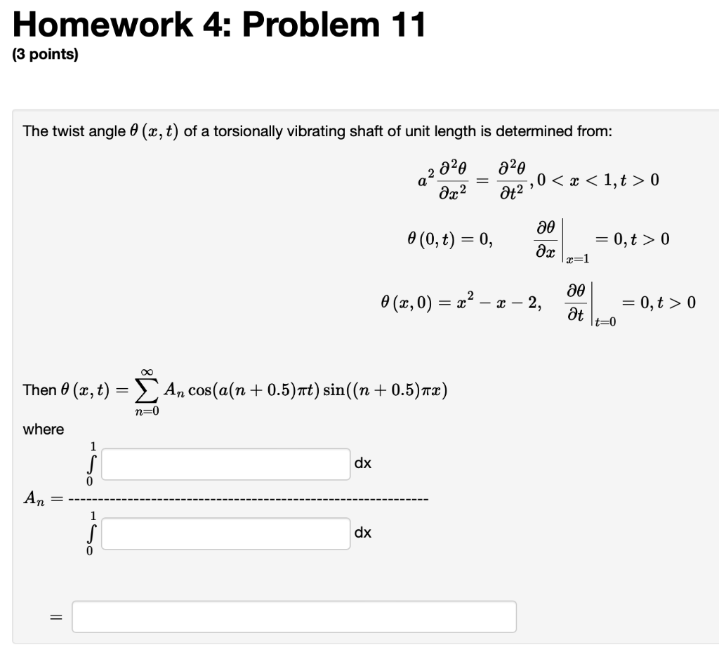 Solved Homework 4: Problem 11 (3 points) The twist angle | Chegg.com