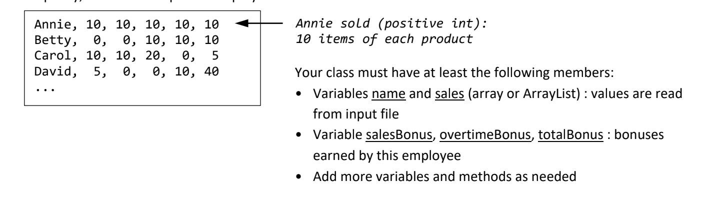 Solved Write question 3 and 4 in Java that ask input file | Chegg.com