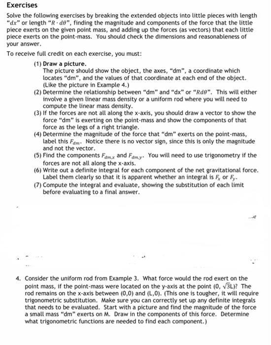 Solved Exercises Solve the following exercises by breaking | Chegg.com