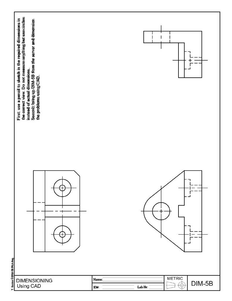 Solved Open the "Dimension" file below Place dimensions on | Chegg.com