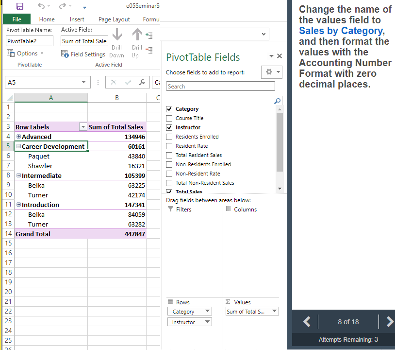 Solved What are the steps to solve these Excel problems? If | Chegg.com