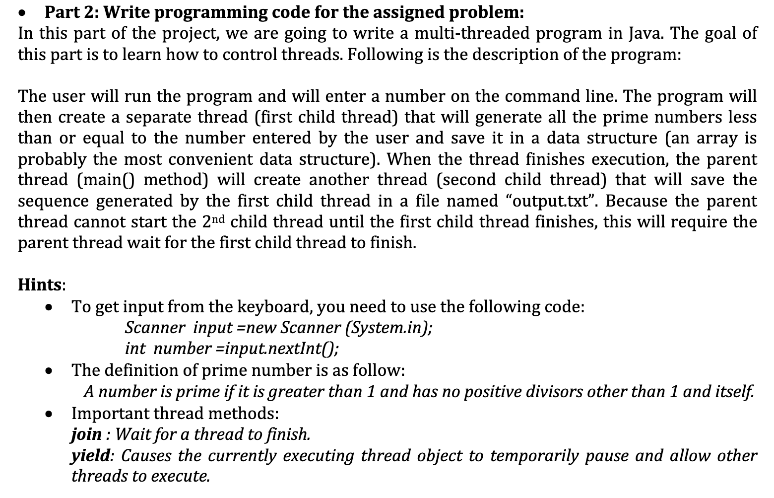 Solved Part 2: Write programming code for the assigned | Chegg.com