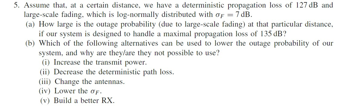 Solved 5. Assume that, at a certain distance, we have a | Chegg.com