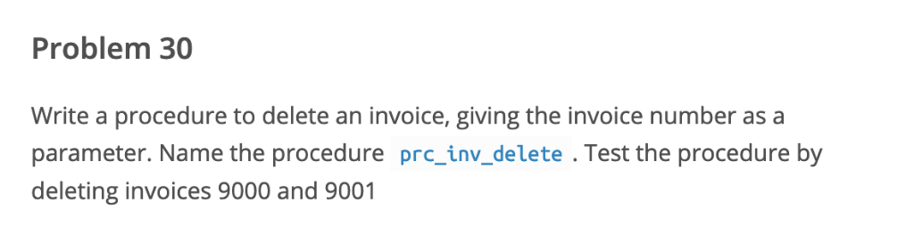 Solved Problem 27 Write a procedure named prc_cust_add to | Chegg.com