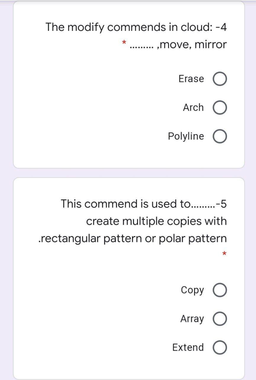 Solved The modify commends in cloud: -4 ..... ,move, mirror | Chegg.com