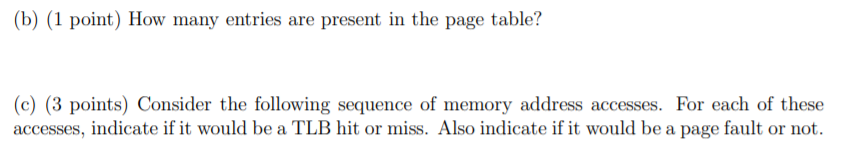 Solved 3. (5 points) A virtual memory system uses 16-bit | Chegg.com
