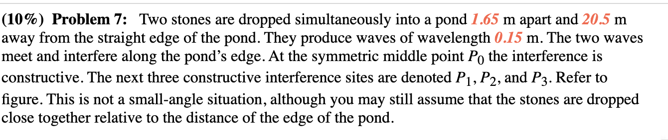 Solved (10\%) Problem 7: Two stones are dropped | Chegg.com