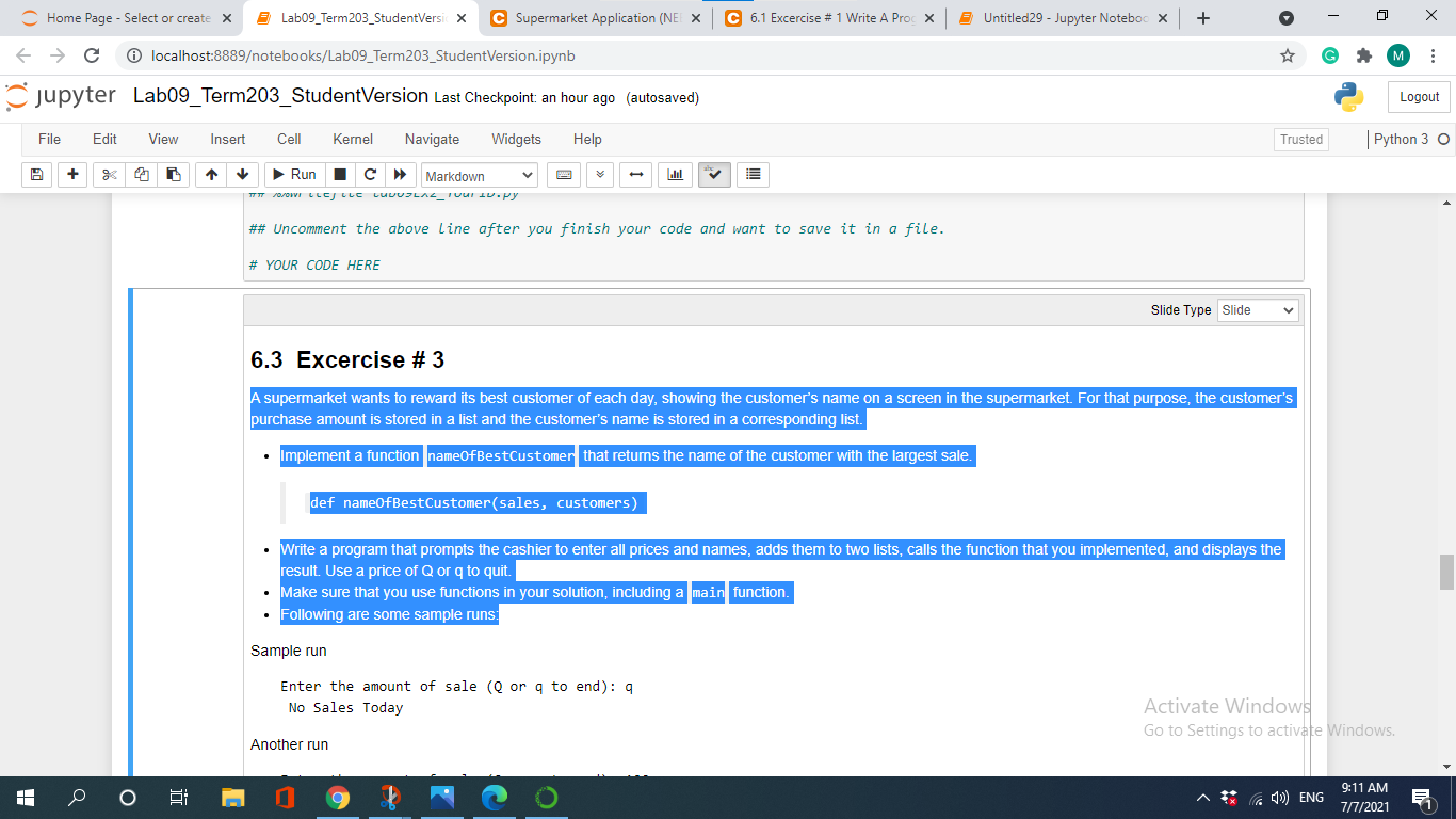 Solved Home Page - Select or create х Lab09_Term | Chegg.com