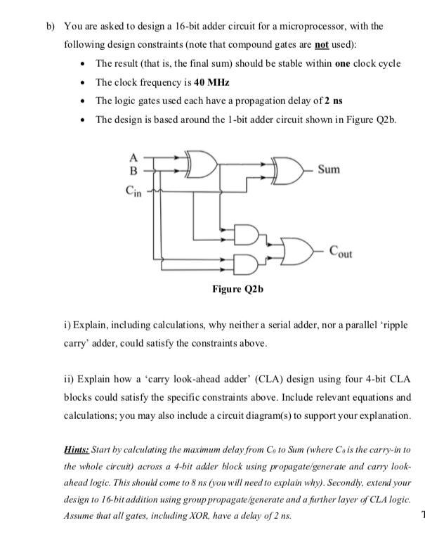 Solved 2. a) An ASM chart for a finite state machine is | Chegg.com