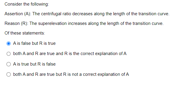 Solved Consider the following: Assertion (A): The | Chegg.com