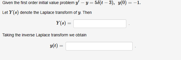 Solved Given The First Order Initial Value Problem 5362