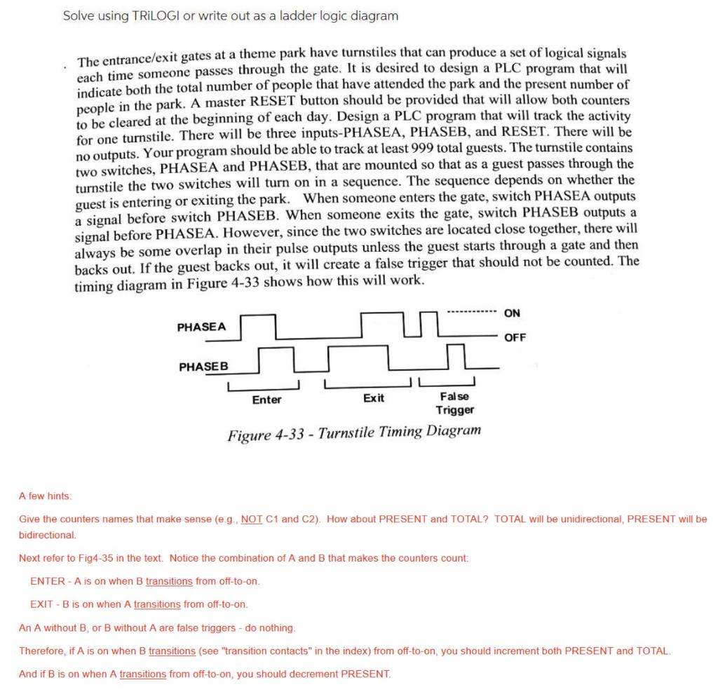 Solved PLEASE HELP! Simple PLC ladder (LAD) problem, but | Chegg.com