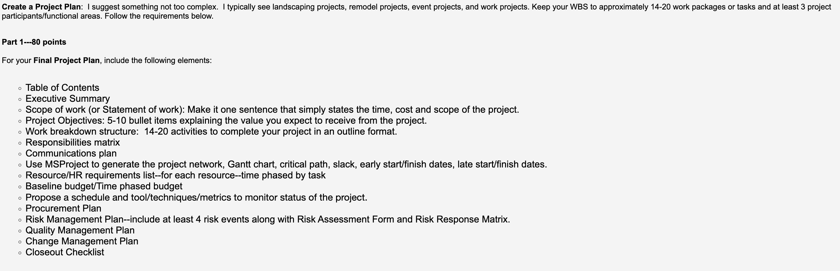 Solved Provide a 6 - 10 minute Kaltura video directed to the | Chegg.com