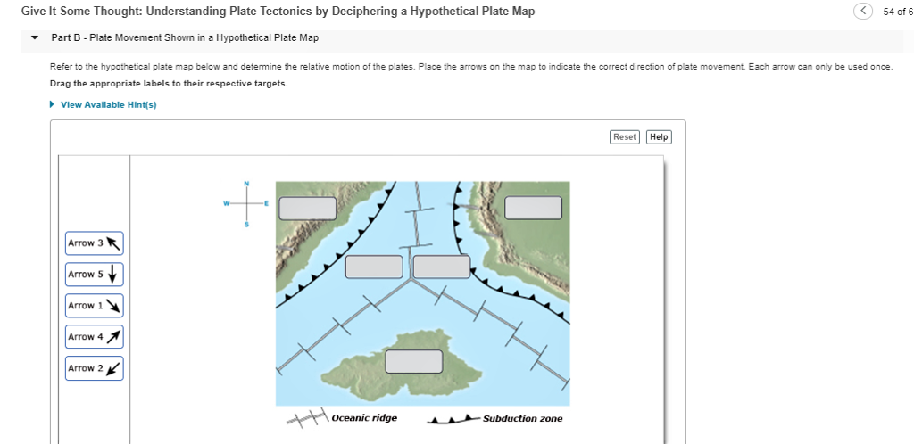 Solved Give It Some Thought: Understanding Plate Tectonics | Chegg.com