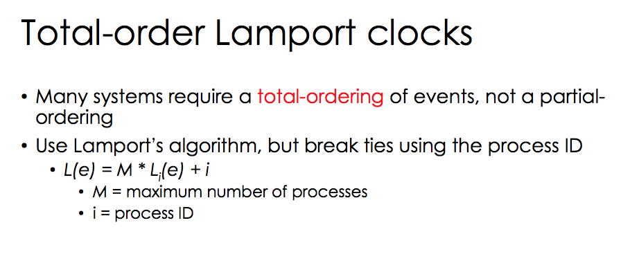 1. What is total-ordering system? What is | Chegg.com