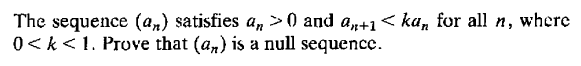 Solved Real analysis Sequences question Preferably please | Chegg.com