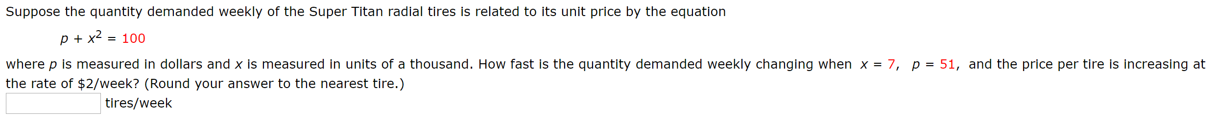 Solved Suppose the quantity demanded weekly of the Super | Chegg.com