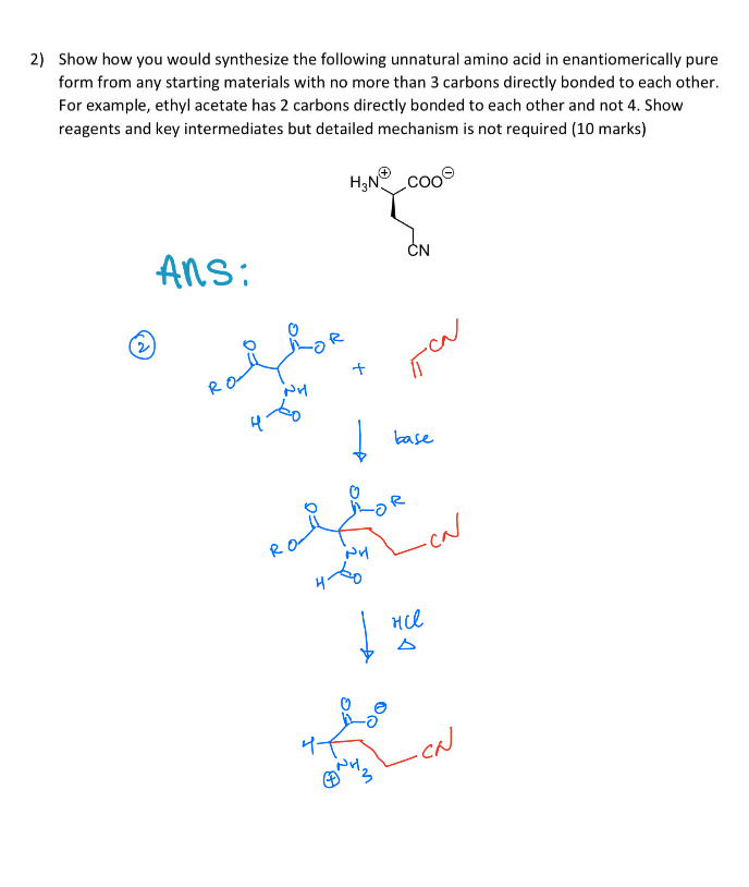 Solved Please explain the mechanism of the answer to this | Chegg.com