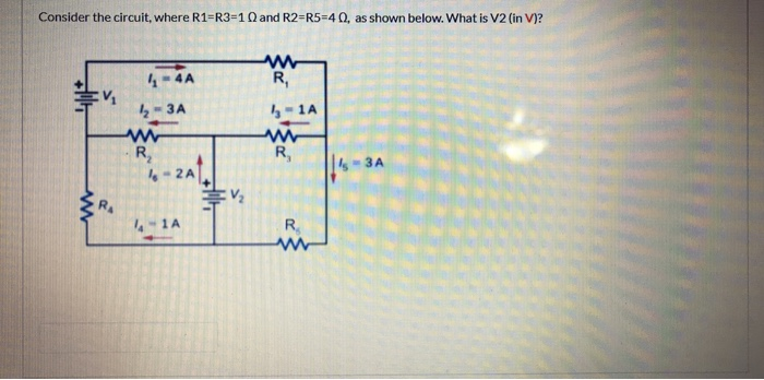 Solved Consider the circuit, where R1=R3=1 and R2=R5=40, as | Chegg.com