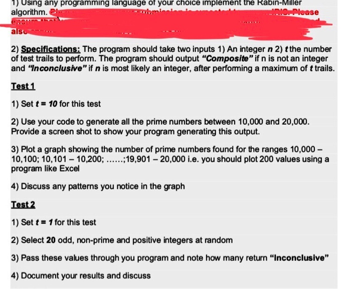 Solved 1)Using any programming language of your choice | Chegg.com