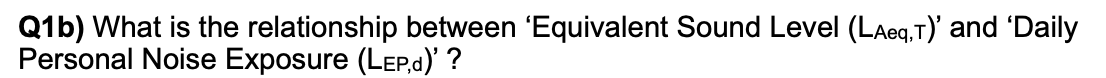 Solved Q1b) What is the relationship between 'Equivalent | Chegg.com