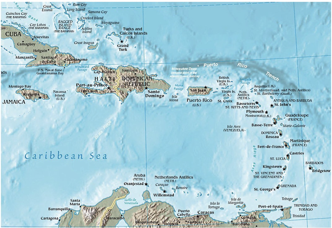 Solved trenches, the Puerto Rico trench. 2. a. Why are some | Chegg.com