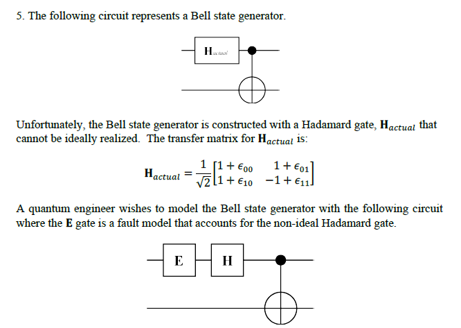 Solved ECE/CS 8381 Introduction to Quantum Logic and | Chegg.com Solved ECE/CS 8381 Introduction to Quantum Logic and | Chegg.com