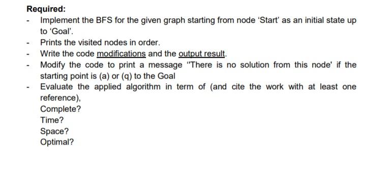Solved Lab Assignment (Title): Uniform Searching Algorithms | Chegg.com