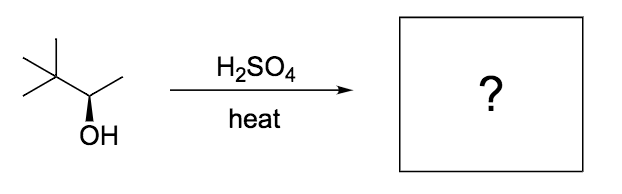 Solved H2SO4 ? heat ОН | Chegg.com