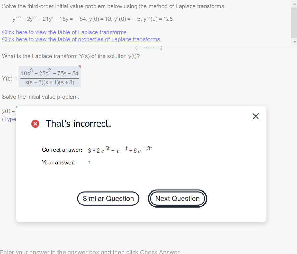 Solved Solve the third-order initial value problem below | Chegg.com