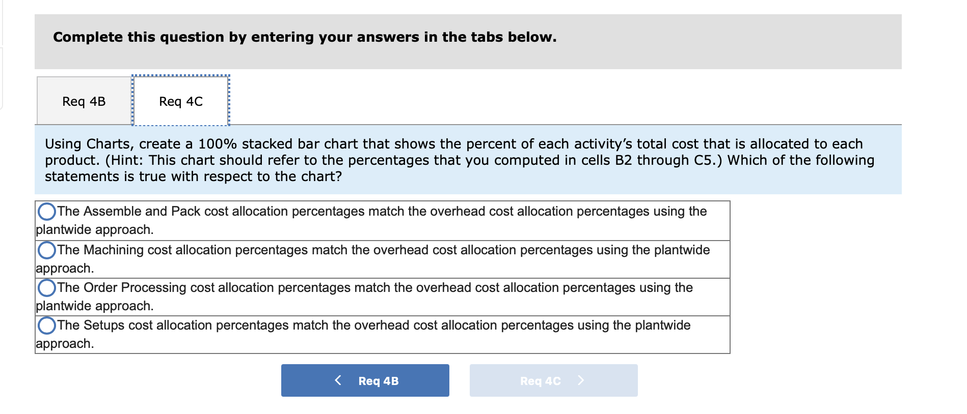 A B C D E F. Standard Advanced Total Activity | Chegg.com
