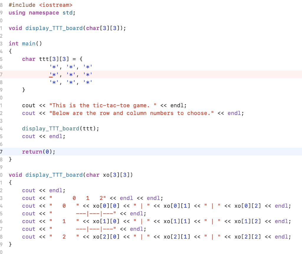 Solved Question: Use the attached starting program to 1) | Chegg.com