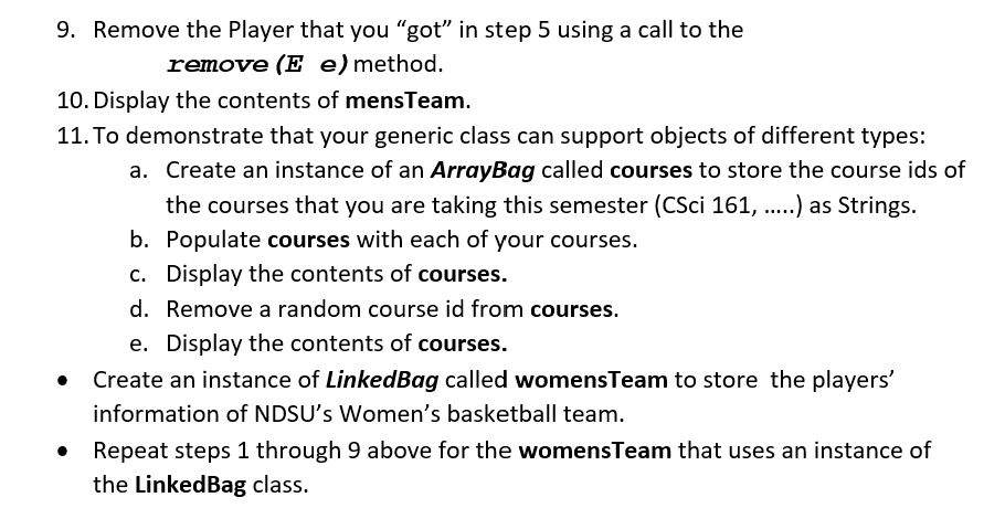 Solved TASK 6: Create a client class named Client with the | Chegg.com