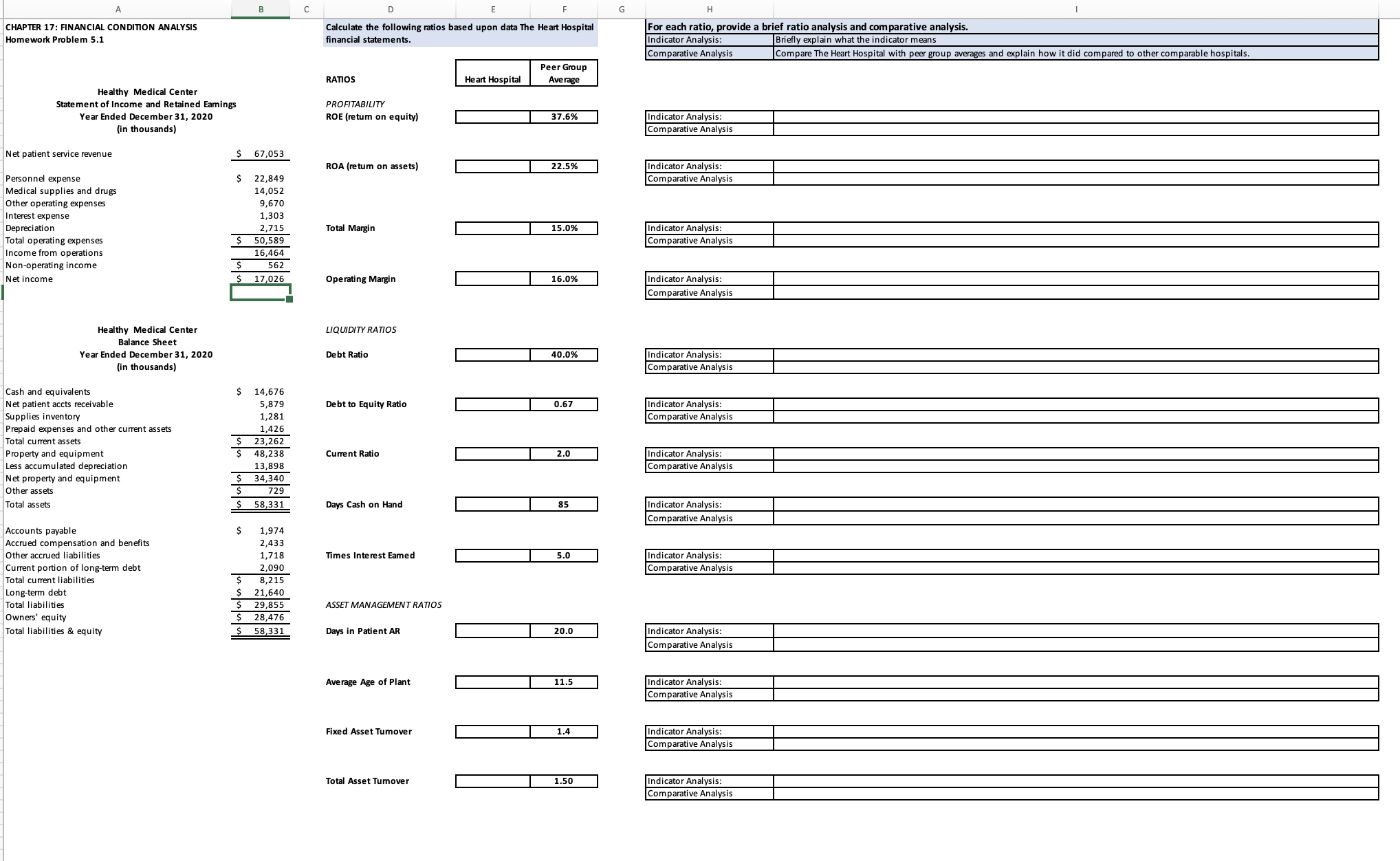 Solved 5.1 Please show all work and formulas. | Chegg.com
