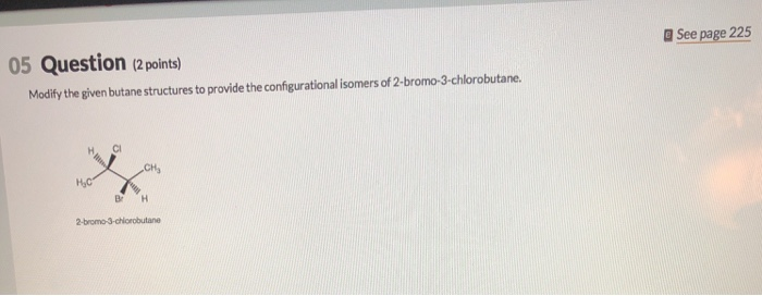 Solved 05 Question (2 points) a See page 225 Modify the | Chegg.com