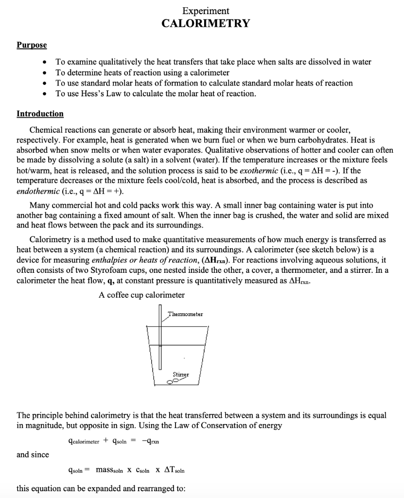 Solved PART II [BE SURE TO READ THE PROCEDURE TO HELP YOU | Chegg.com