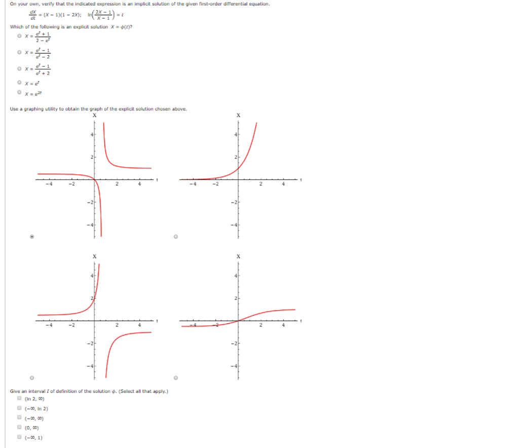 Solved On Your Own Verify That The Indicated Expression Is