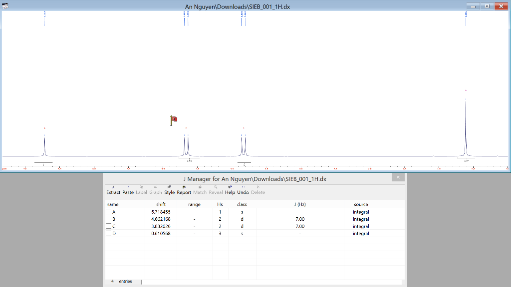 Solved Determine The Structure Of Compound C8h8o2 Based On 9670