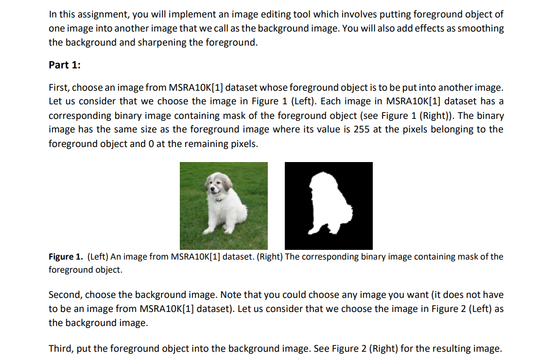 In this assignment, you will implement an image | Chegg.com