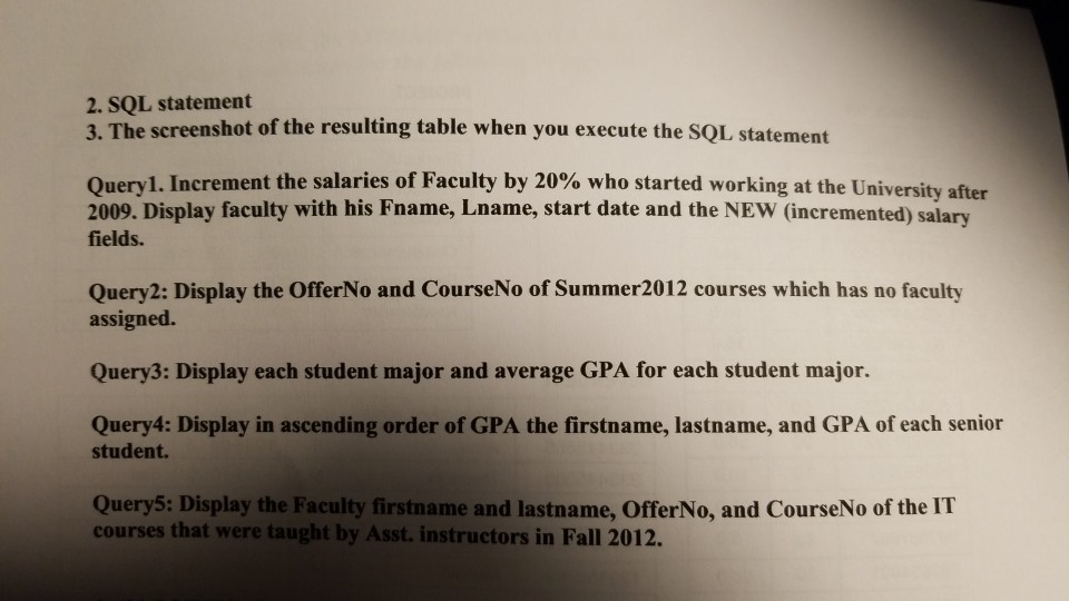 Solved STUDENT StdsSN StdFName StdLName StdCity StdState | Chegg.com