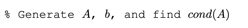 MATLAB Write an Algorithm that generates a random n | Chegg.com