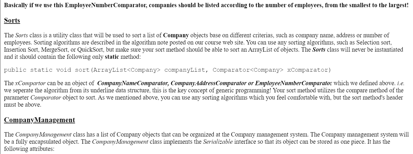 This is a Java coding assignment. Follow the UML | Chegg.com