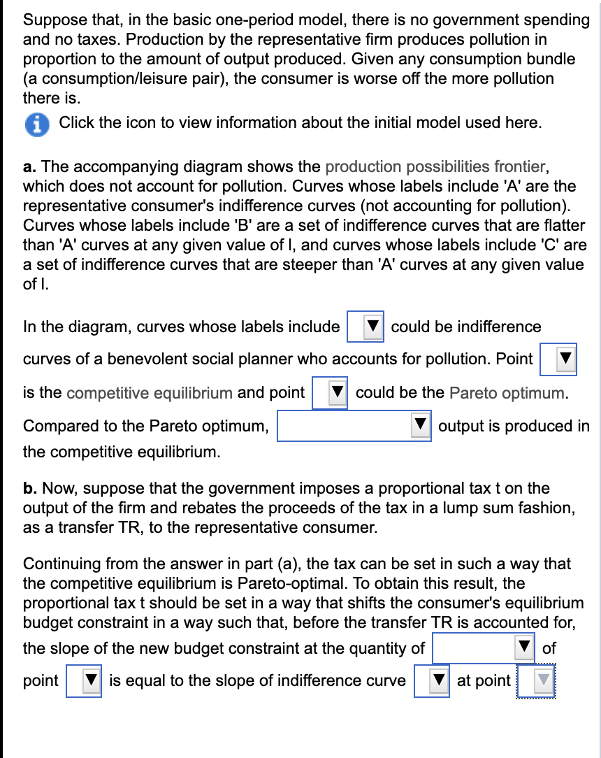 Solved Suppose that, in the basic one-period model, there is | Chegg.com