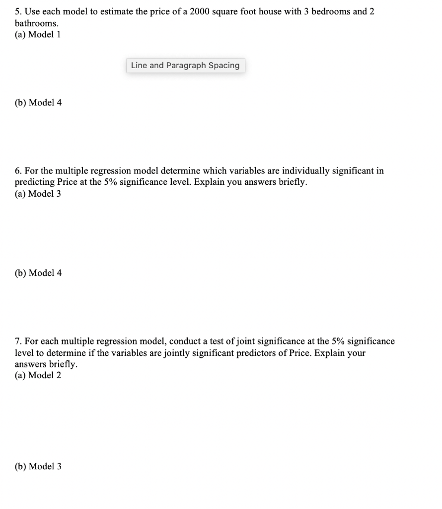Solved Attach all the Excel Regression output to the answer | Chegg.com
