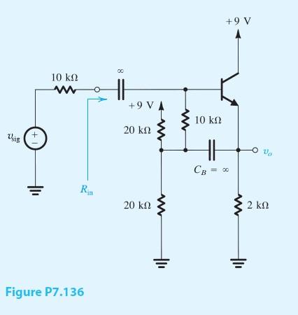 Solved **7.136 For the circuit in Fig. P7.136, called a | Chegg.com