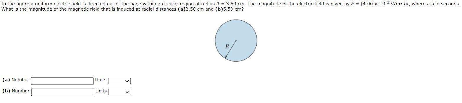 Solved In the figure a uniform electric field is directed | Chegg.com