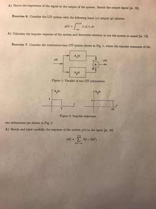 Solved Exercise 1. Consider the following discrete-time | Chegg.com