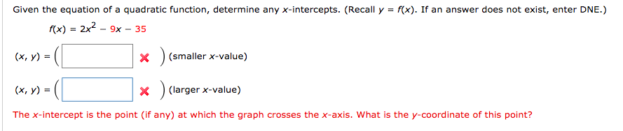 Solved Given the equation of a quadratic function, determine | Chegg.com
