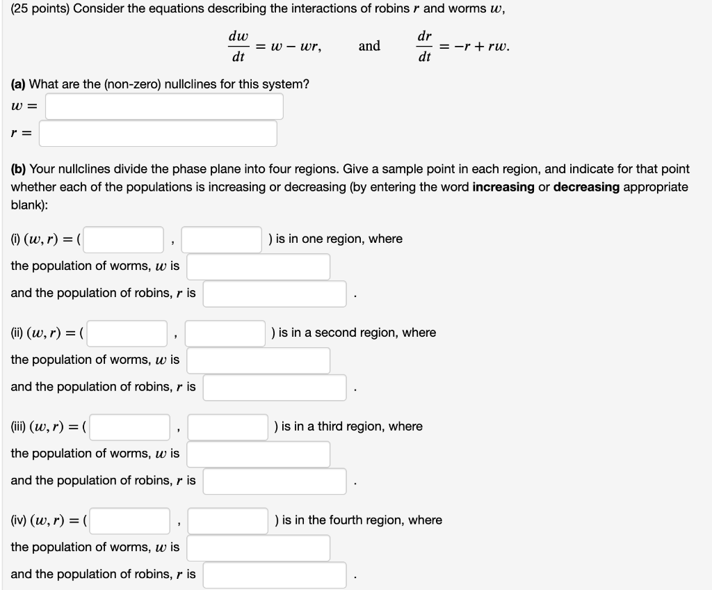 Solved Consider the equations describing the interactions | Chegg.com Solved Consider the equations describing the interactions | Chegg.com